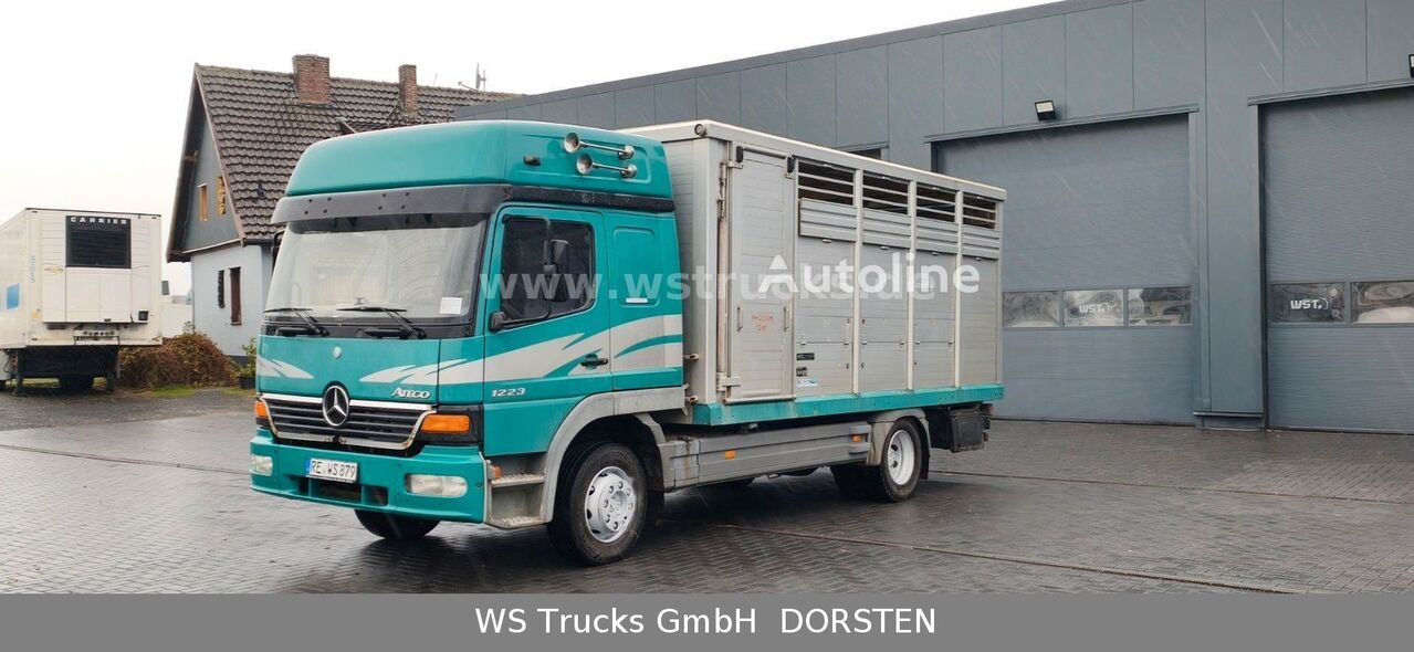 Mercedes-Benz Atego 1223 1 Stock Hohe Gitter Viehtransporter kamion za prevoz stoke