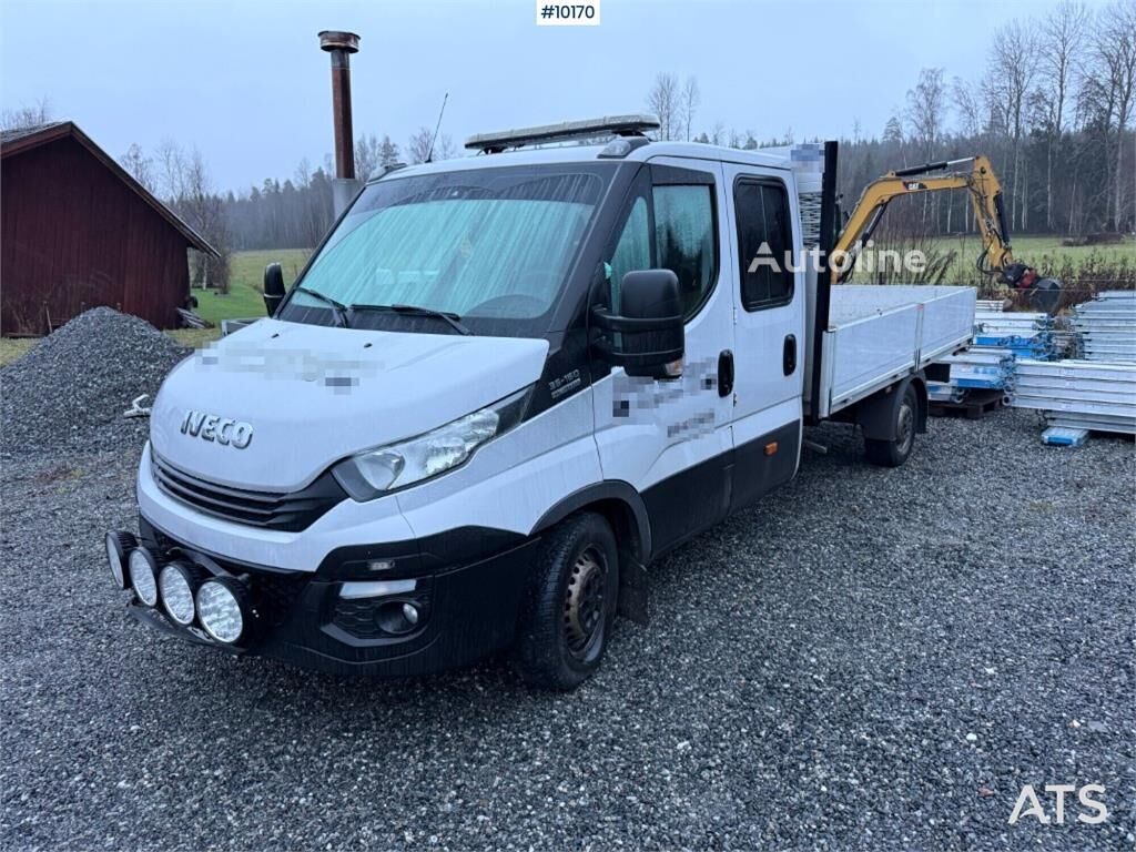 IVECO Daily 35-160 HI-Matic kamion s ravnom platformom < 3.5t