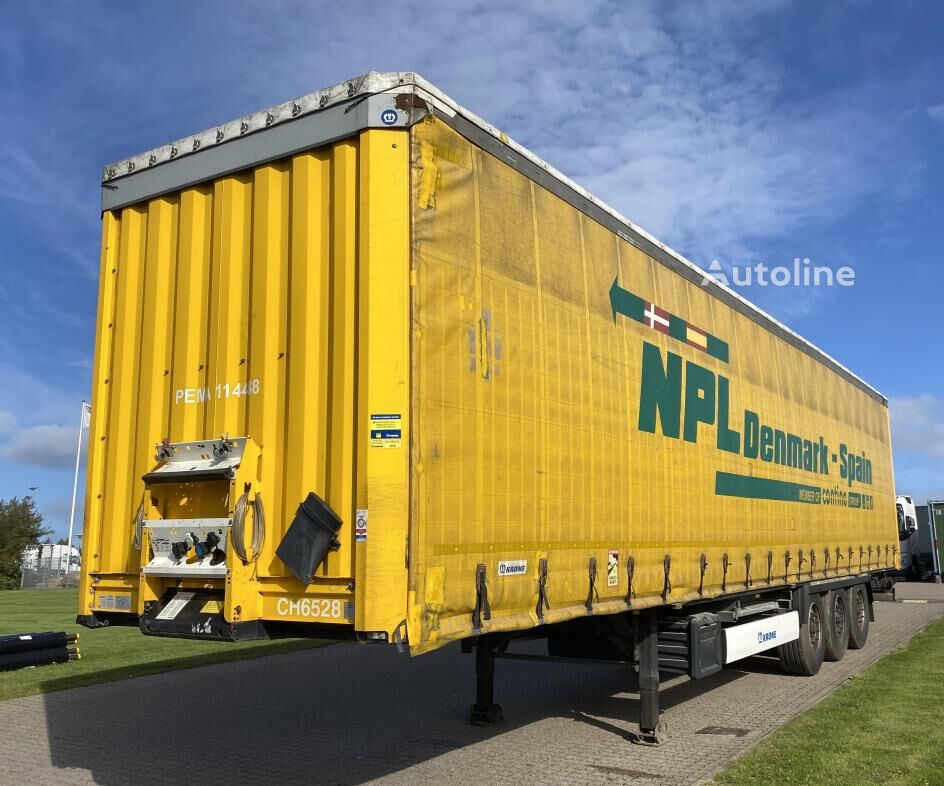 Krone Trailer Curtainsider Sliding Roof Straight poluprikolica sa kliznom ceradom (631697)