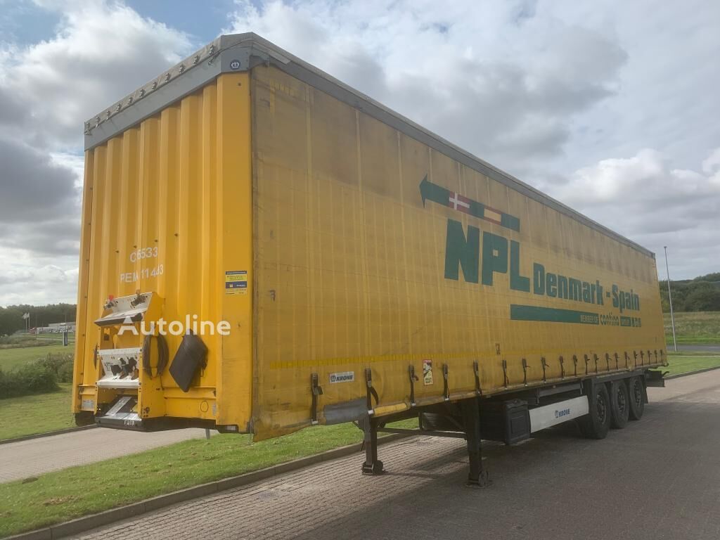 Krone Trailer Curtainsider Sliding Roof Straight poluprikolica sa kliznom ceradom (631702)