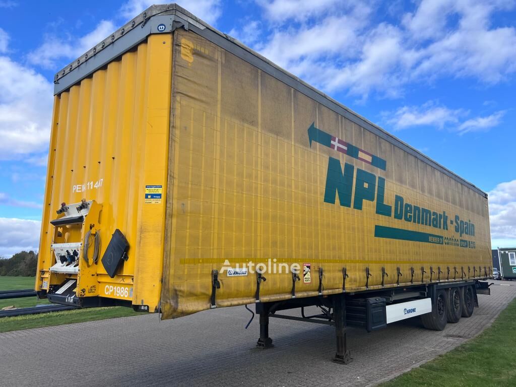 Krone Trailer Curtainsider Sliding Roof Straight poluprikolica sa kliznom ceradom (631706)