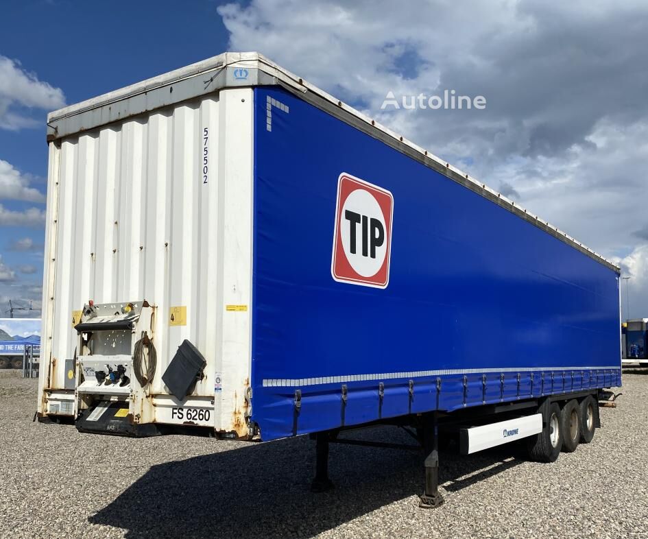 Krone Trailer Curtainsider Sliding Roof Straight poluprikolica sa kliznom ceradom (575502)