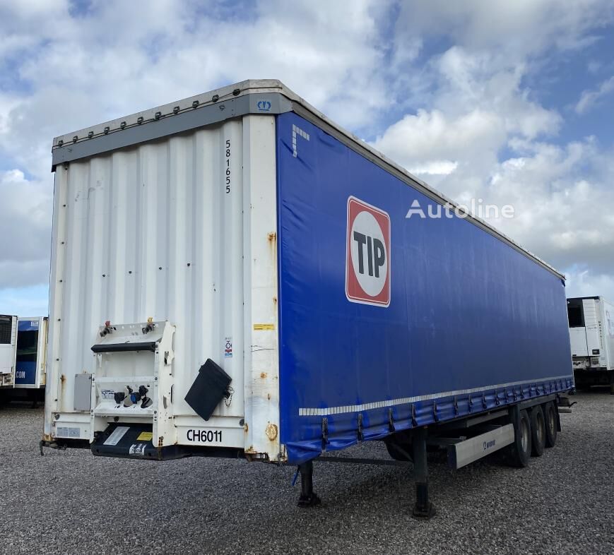 Krone Trailer Curtainsider Lifting + Sliding Roof Straight poluprikolica sa kliznom ceradom (581655)