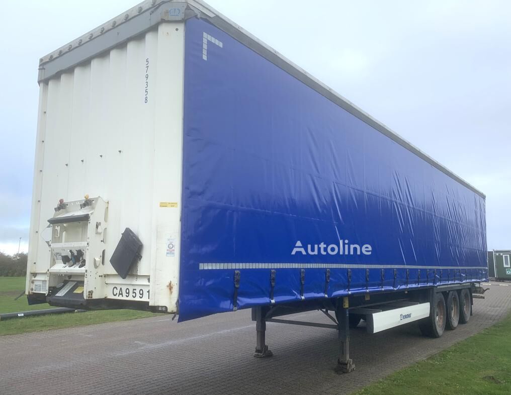 Krone Trailer Curtainsider Double Stock Straight poluprikolica sa kliznom ceradom (579358)