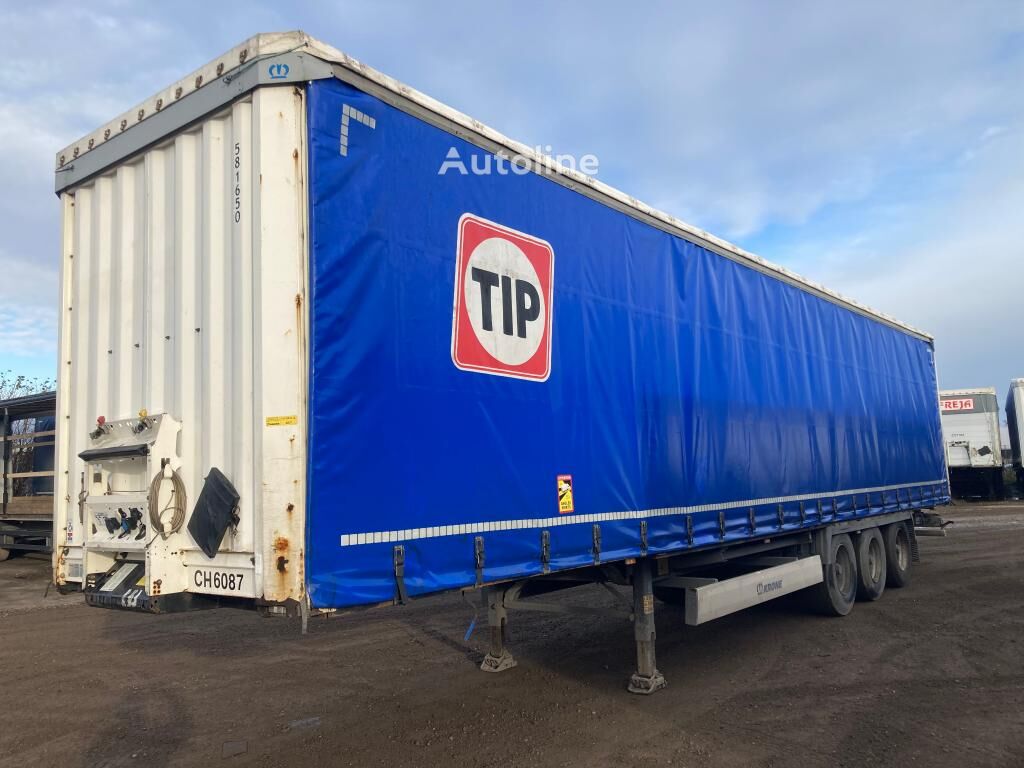 Krone Trailer Curtainsider Lifting + Sliding Roof Straight poluprikolica sa kliznom ceradom (581650)
