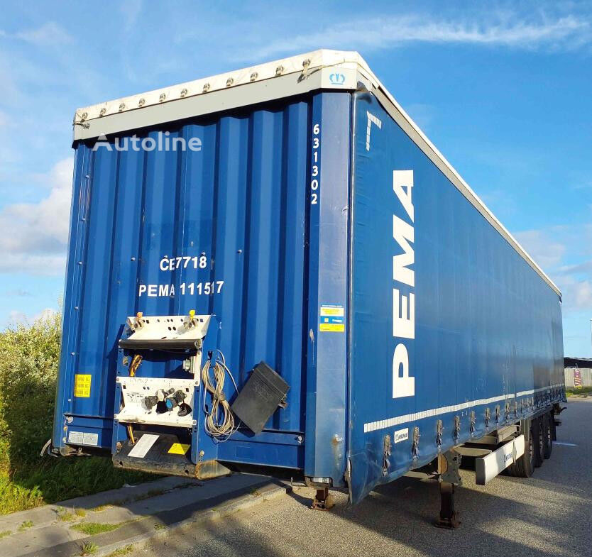 Krone Trailer Curtainsider Sliding Roof Straight poluprikolica sa kliznom ceradom (631302)