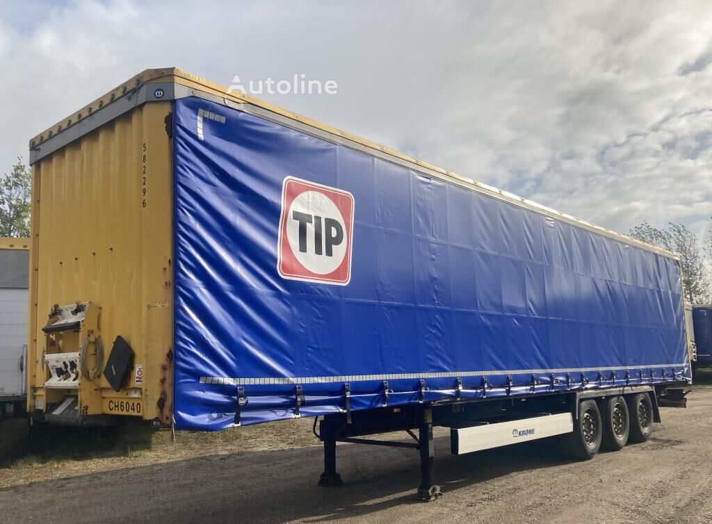 Krone Trailer Curtainsider Lifting + Sliding Roof Straight poluprikolica sa kliznom ceradom (582296)