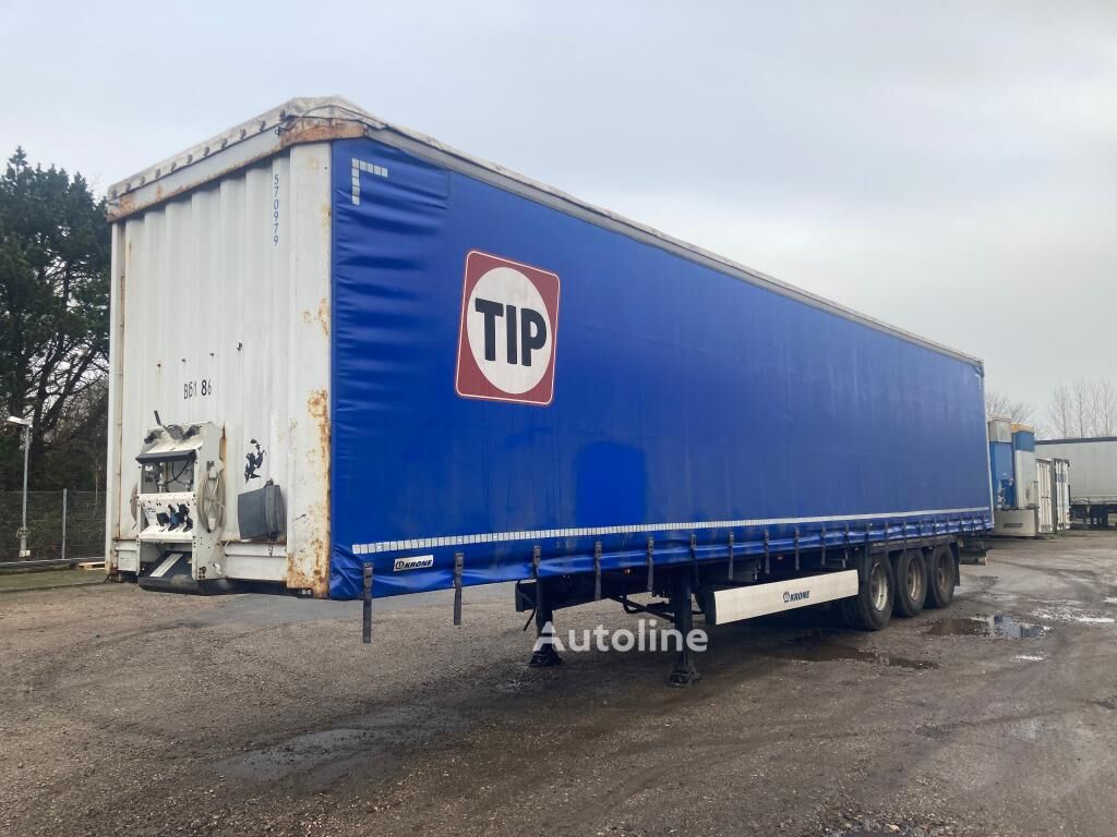 Krone Trailer Curtainsider Lifting + Sliding Roof Straight poluprikolica sa kliznom ceradom (570979)