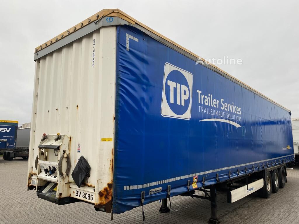 Krone Trailer Curtainsider Lifting + Sliding Roof Straight poluprikolica sa kliznom ceradom (574866)