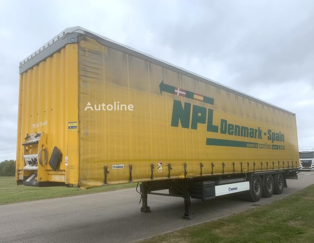 Krone Trailer Curtainsider Sliding Roof Straight poluprikolica sa kliznom ceradom (631689)