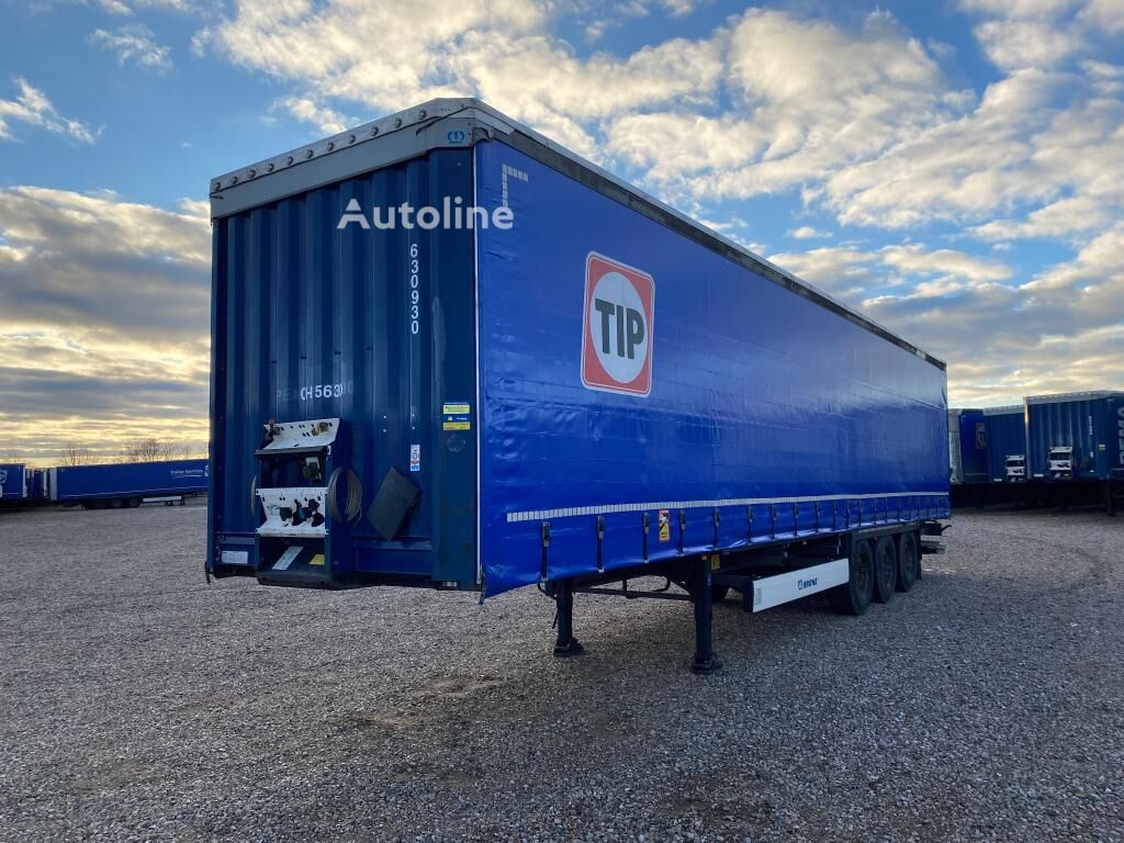 Krone Trailer Curtainsider Sliding Roof Straight poluprikolica sa kliznom ceradom (630930)