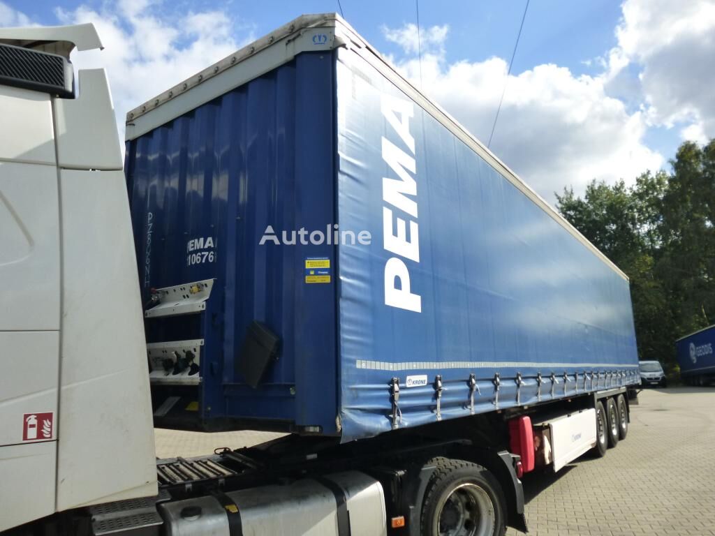 Krone Trailer Curtainsider Sliding Roof Straight poluprikolica sa kliznom ceradom