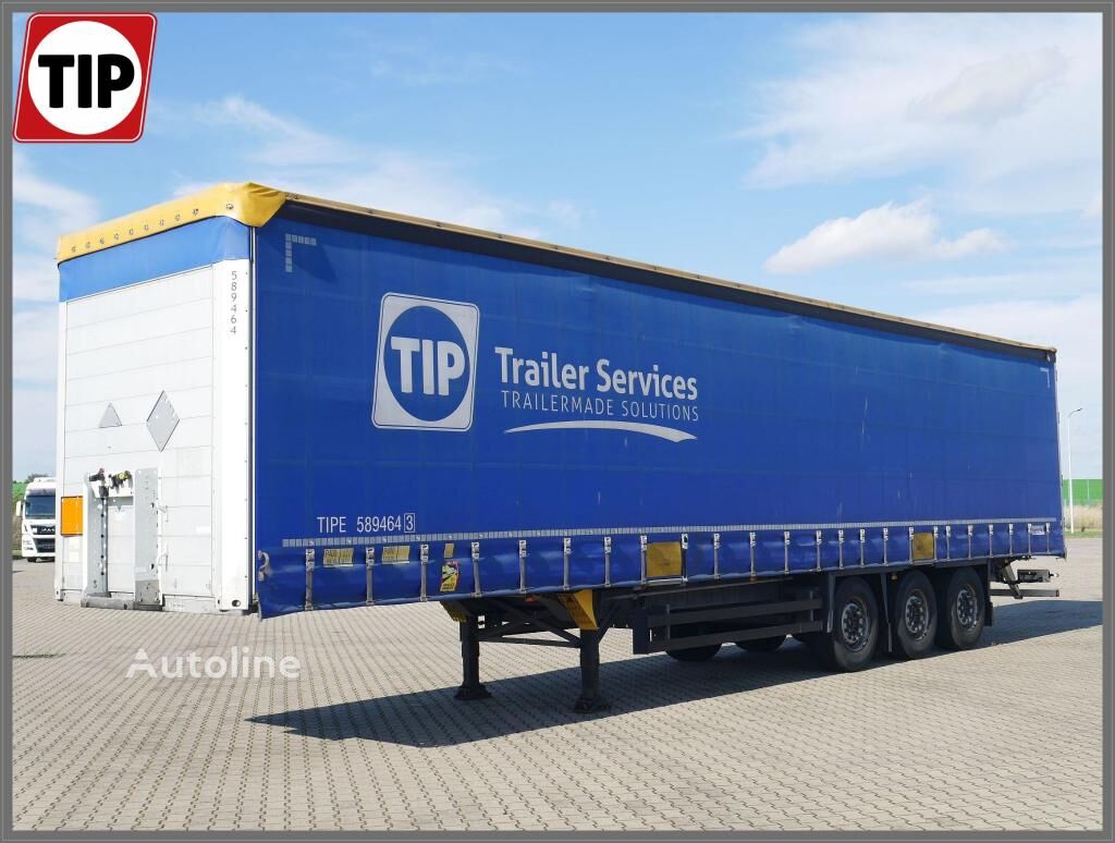 Schmitz Cargobull Trailer Curtainsider Sliding Roof Straight poluprikolica sa kliznom ceradom