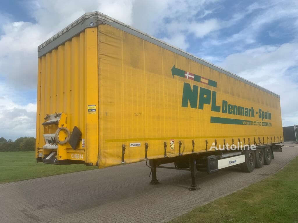 Krone Trailer Curtainsider Sliding Roof Straight poluprikolica sa kliznom ceradom (631684)
