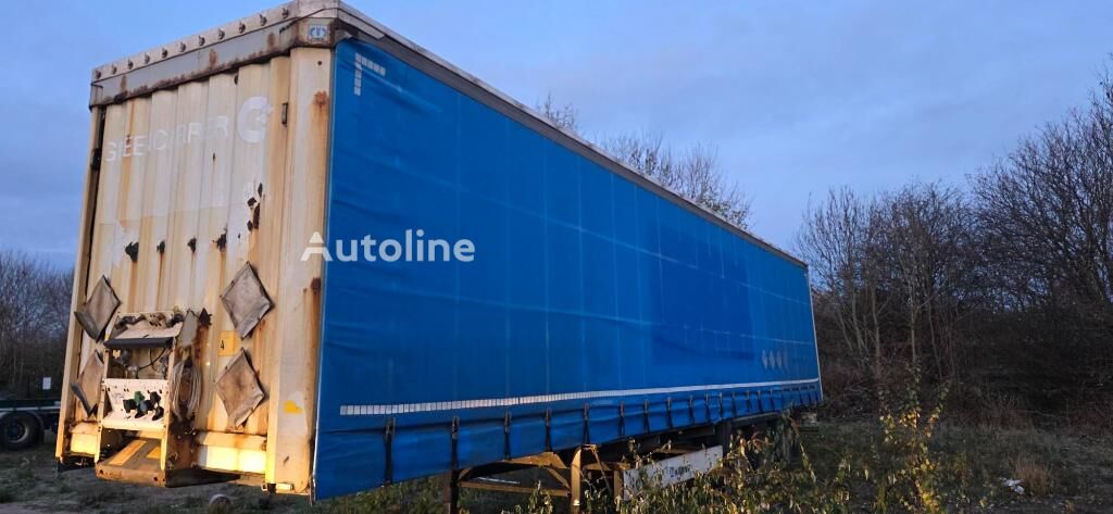Krone Trailer Curtainsider Sliding Roof Straight poluprikolica sa kliznom ceradom