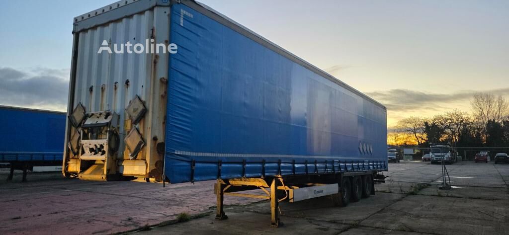 Krone Trailer Curtainsider Sliding Roof Straight poluprikolica sa kliznom ceradom