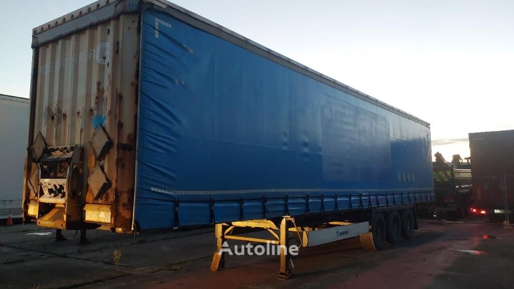 Krone Trailer Curtainsider Sliding Roof Straight poluprikolica sa kliznom ceradom