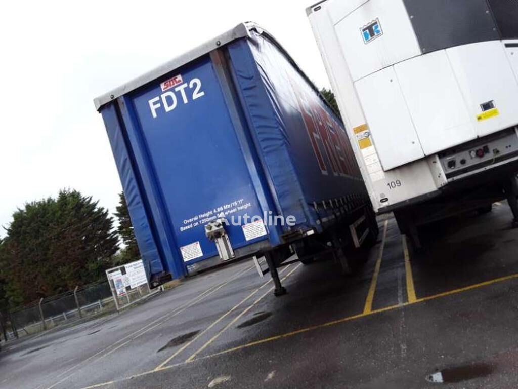 SDC TRAILERS LTD Trailer Curtainsider Double Stock Straight poluprikolica sa kliznom ceradom
