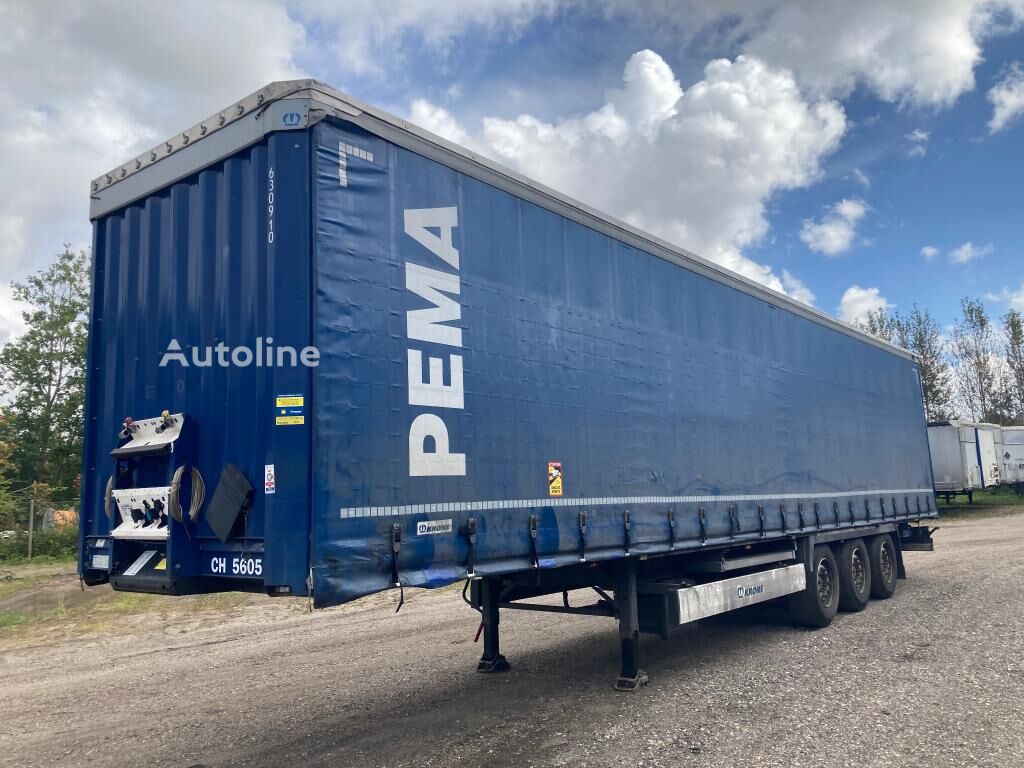 Krone Trailer Curtainsider Sliding Roof Straight poluprikolica sa kliznom ceradom (630910)