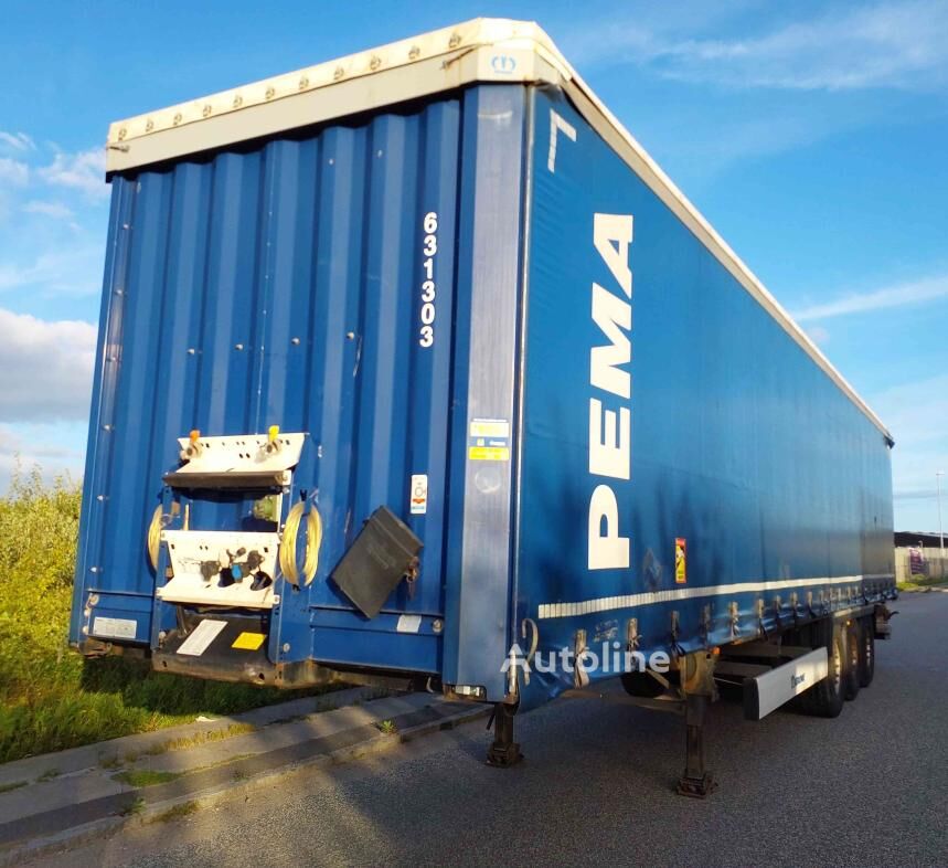 Krone Trailer Curtainsider Sliding Roof Straight poluprikolica sa kliznom ceradom (631303)