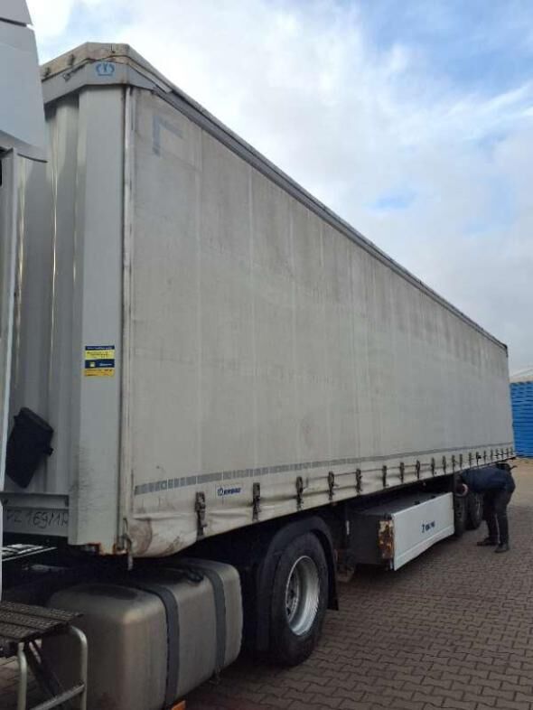 Krone Trailer Curtainsider Sliding Roof Straight poluprikolica sa kliznom ceradom