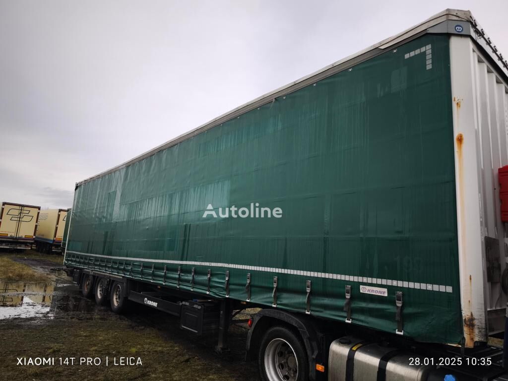Krone Trailer Curtainsider Lifting + Sliding Roof Mega poluprikolica sa kliznom ceradom (641544)
