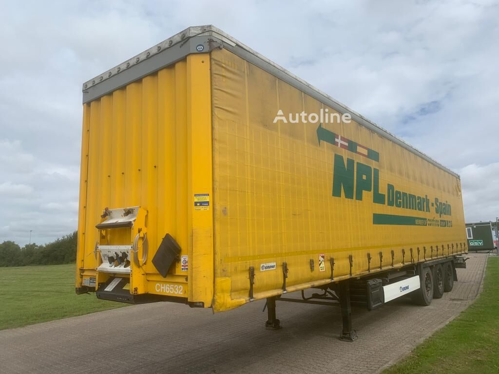Krone Trailer Curtainsider Sliding Roof Straight poluprikolica sa kliznom ceradom (631701)