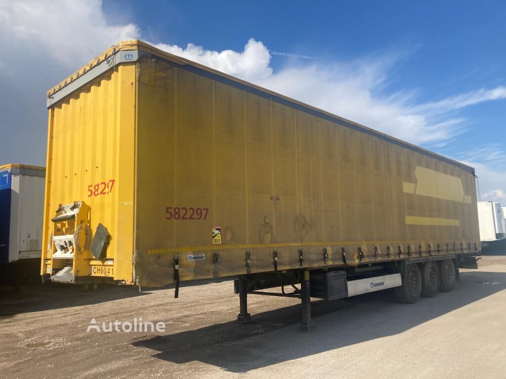 Krone Trailer Curtainsider Lifting + Sliding Roof Straight poluprikolica sa kliznom ceradom (582297)