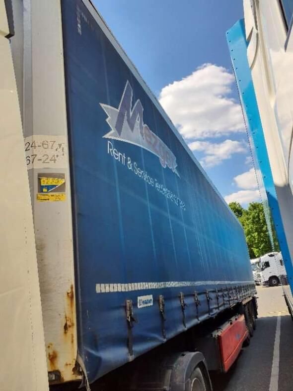 Krone Trailer Curtainsider Joloda Straight poluprikolica sa kliznom ceradom (691029)