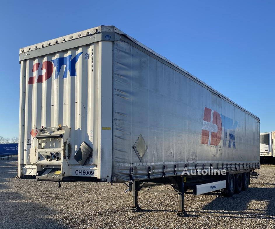Krone Trailer Curtainsider Lifting + Sliding Roof Straight poluprikolica sa kliznom ceradom (581653)