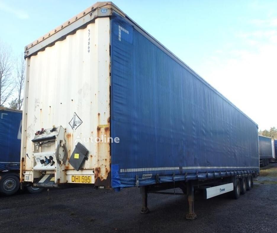 Krone Trailer Curtainsider Lifting + Sliding Roof Mega poluprikolica sa kliznom ceradom (574869)