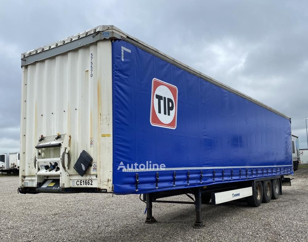 Krone Trailer Curtainsider Lifting + Sliding Roof Straight poluprikolica sa kliznom ceradom (575570)