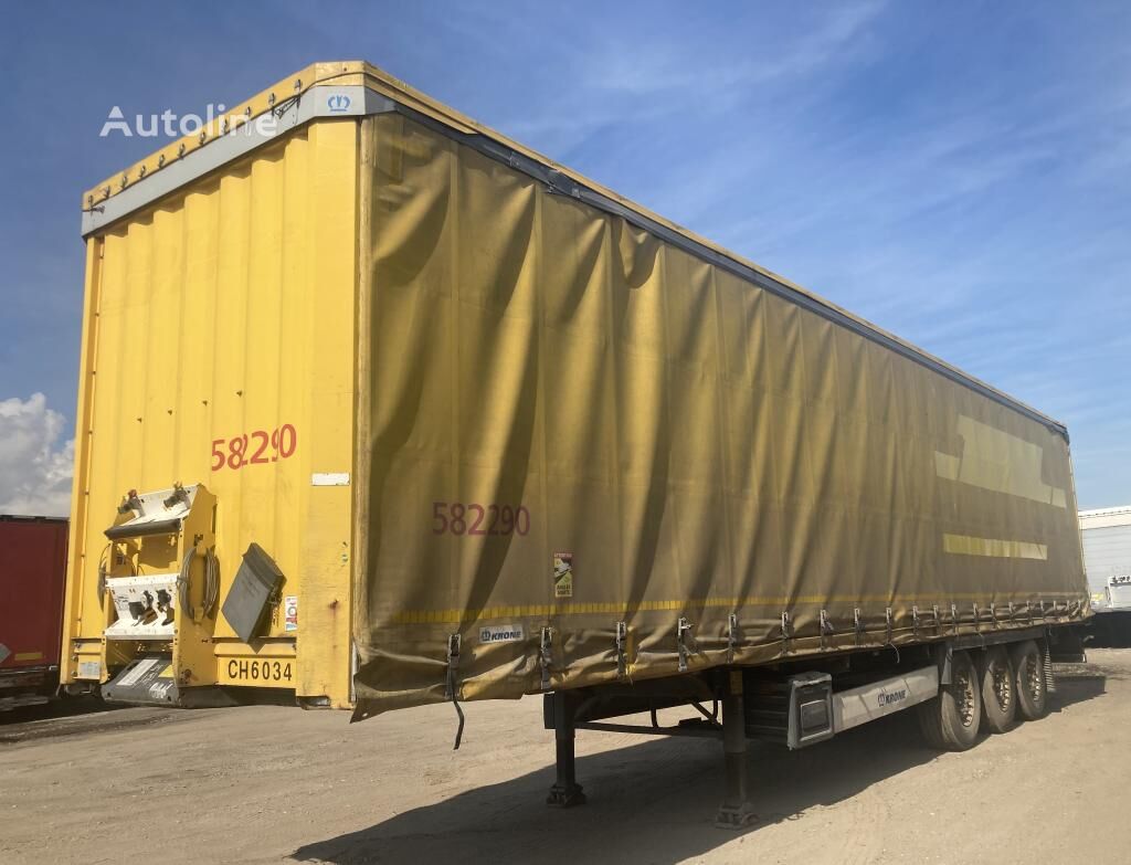 Krone Trailer Curtainsider Lifting + Sliding Roof Straight poluprikolica sa kliznom ceradom (582290)