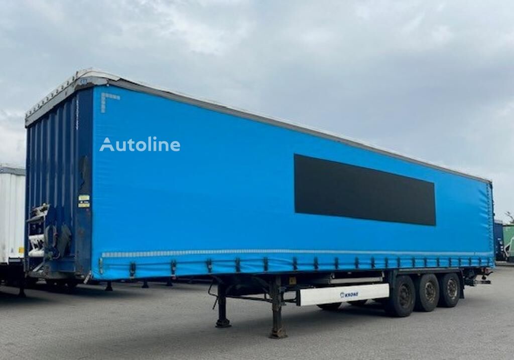 Krone Trailer Curtainsider Lifting + Sliding Roof Straight poluprikolica sa kliznom ceradom (630789)