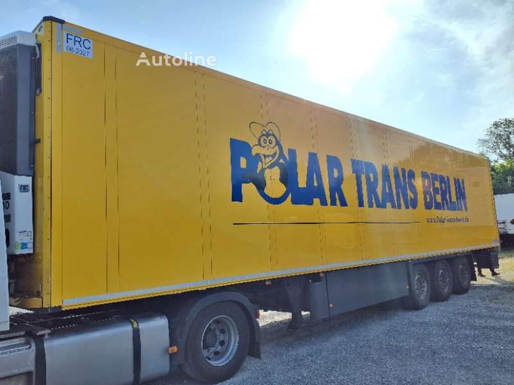 Schmitz Cargobull Trailer Reefer Flower Width & Double Stock Straight poluprikolica hladnjača (642402)