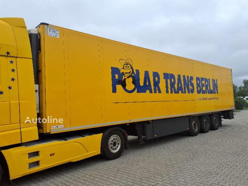 Schmitz Cargobull Trailer Reefer Flower Width & Double Stock Straight poluprikolica hladnjača (642401)