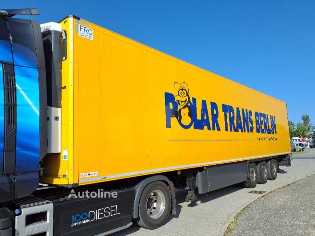 Schmitz Cargobull Trailer Reefer Flower Width & Double Stock Straight poluprikolica hladnjača (642403)