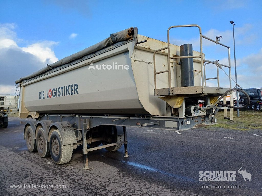 Langendorf Auflieger Kipper Stahlrundmulde 24mÂ³ poluprikolica kipera