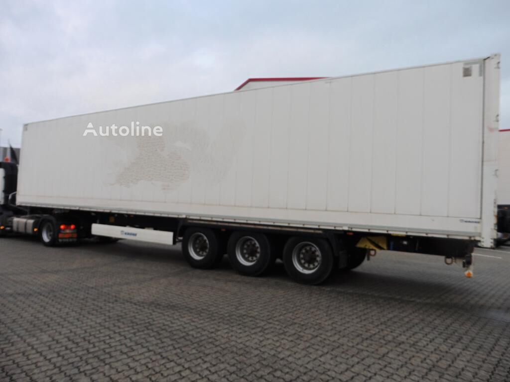 Krone Trailer Van Steel Keyhole Double Deck (Garment) Straight furgon poluprikolica (570680)