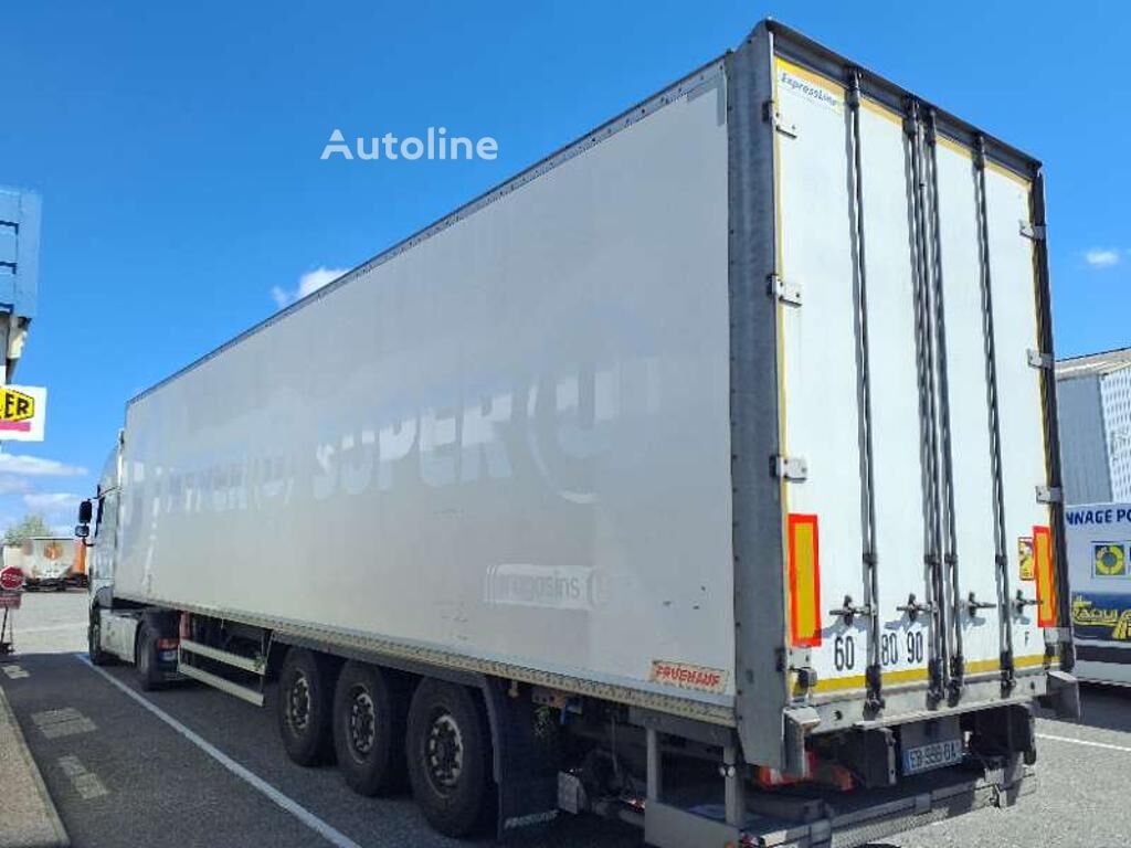 Fruehauf Trailer Van Plywood Double Deck Straight furgon poluprikolica
(1944235)