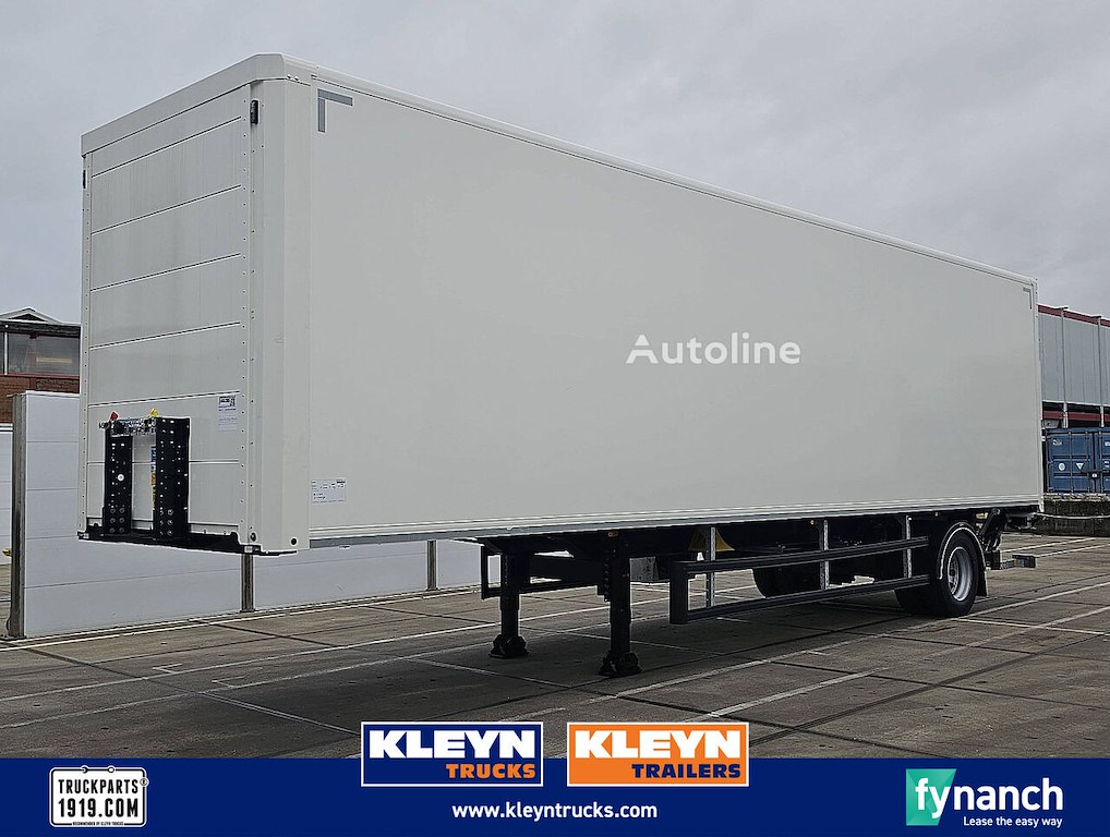 KLEYN TRAILERS TFSH 09 KOFFER CITY LAADKLEP HH VLR furgon poluprikolica