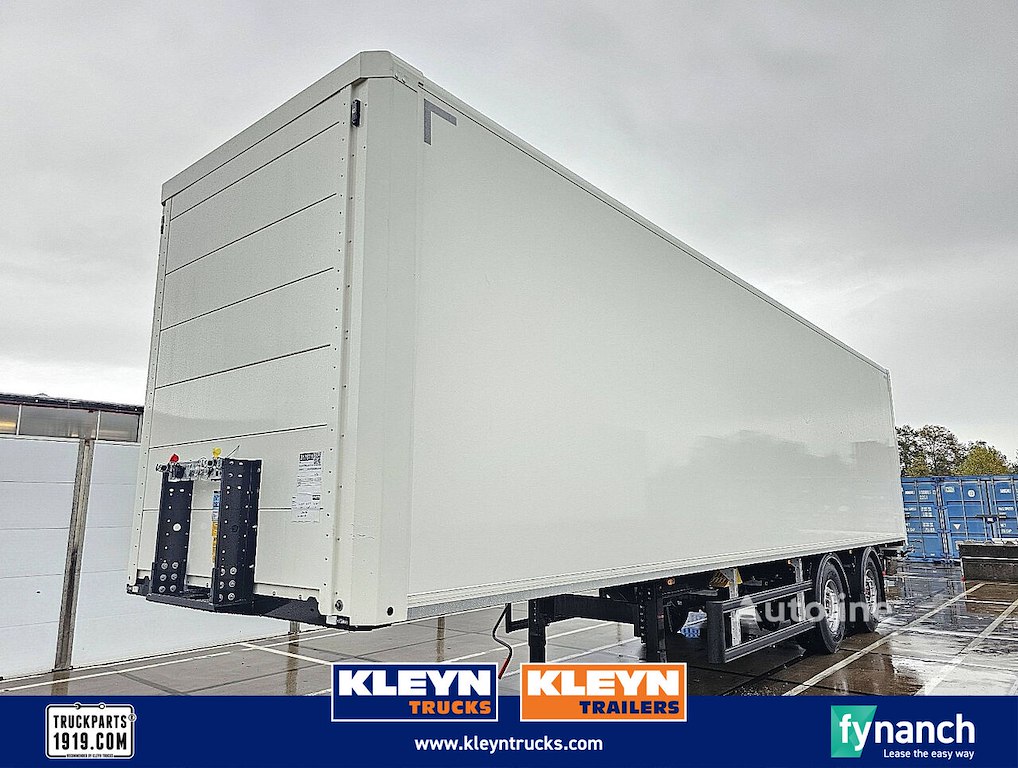KLEYN TRAILERS TFSH 18 KOFFER STUURAS 2.5T KLEP furgon poluprikolica