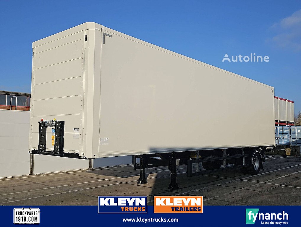 KLEYN TRAILERS TFSH 09 KOFFER STUURAS LAADKLEP furgon poluprikolica