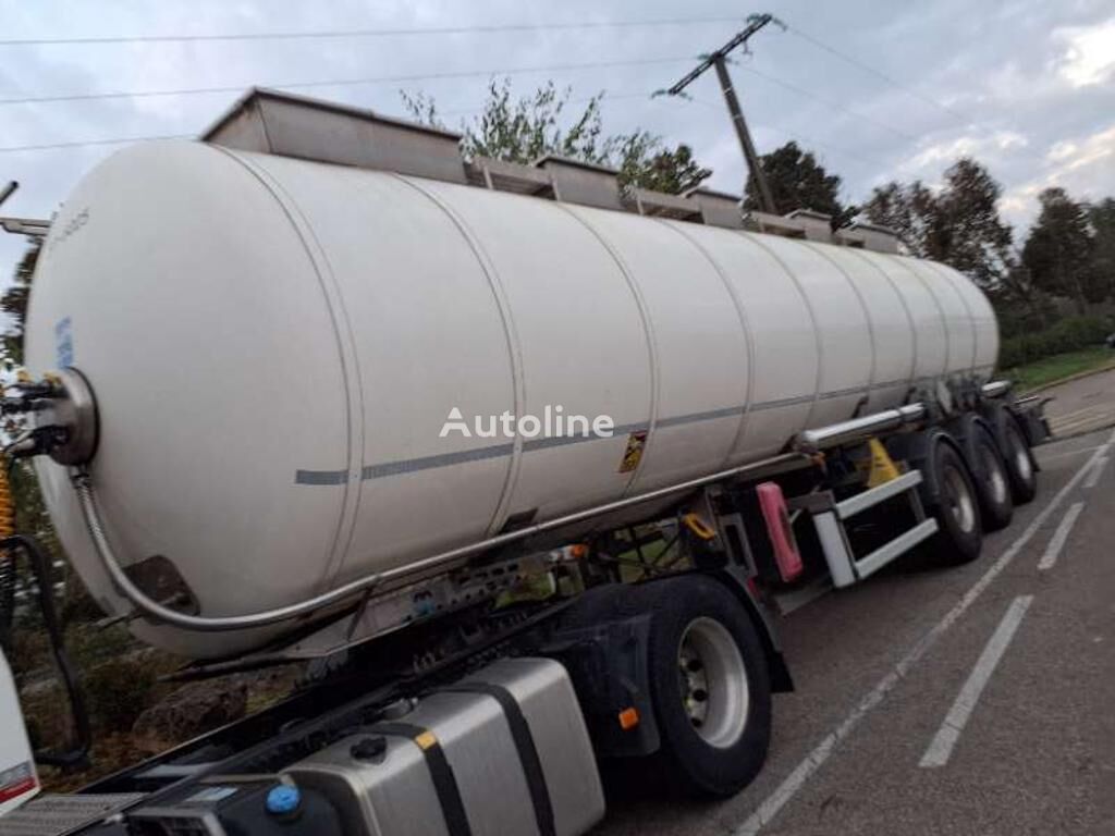 Maisonneuve SAS Trailer Tanker Chemical 37 M3 Capacity in Liters cisterna za prevoz hemikalija
(576025)