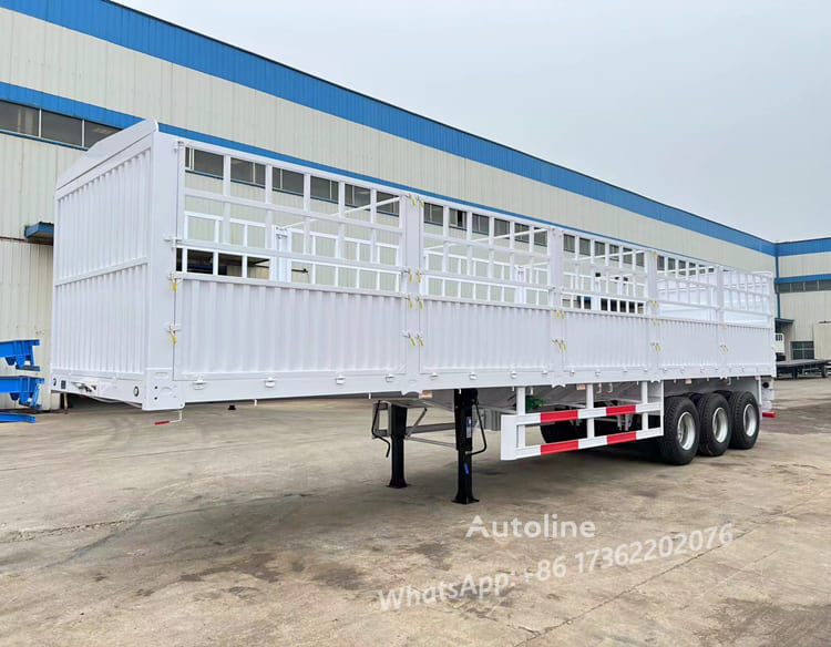 Nova Titan 3 Axle Livestock Fence Trailer Price poluprikolica za prevoz stoke