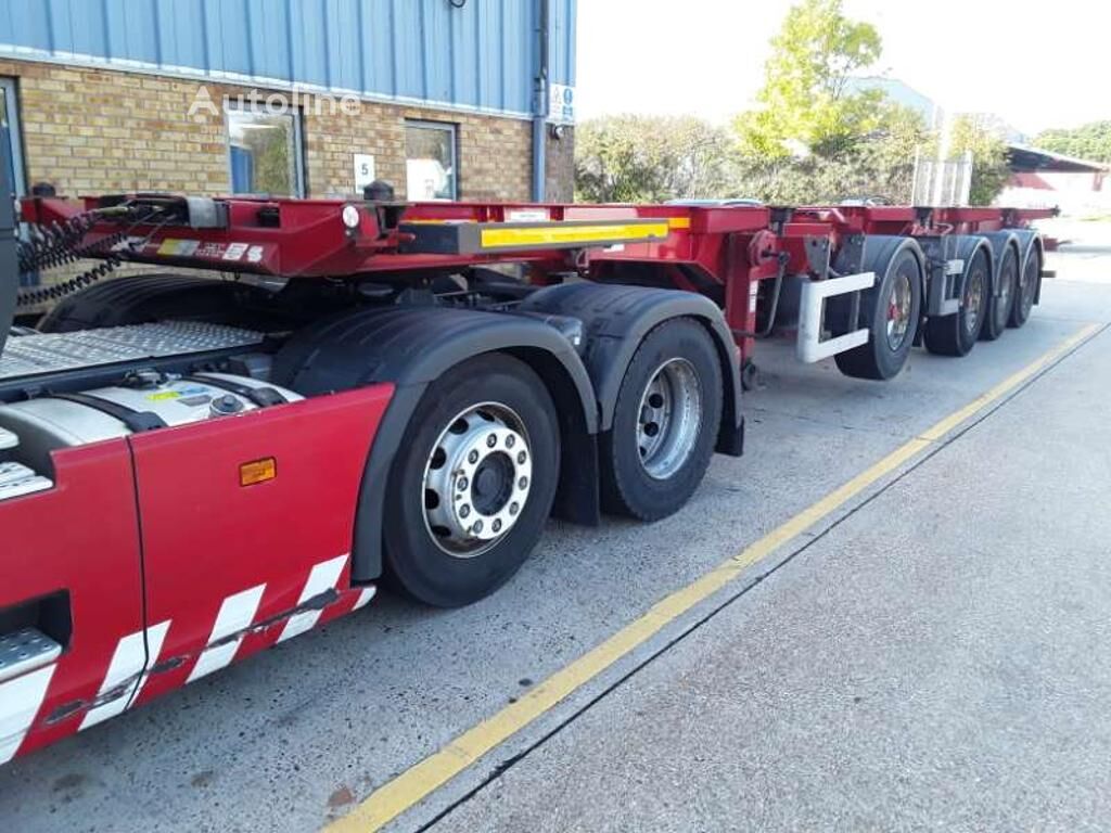 Dennison Trailer Chassis Gooseneck 2x 20', 30', 40' and 45' poluprikolica-šasija