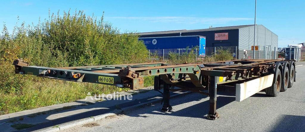 Krone Trailer Chassis Gooseneck 2x 20', 30' and 40' poluprikolica-šasija (469602)
