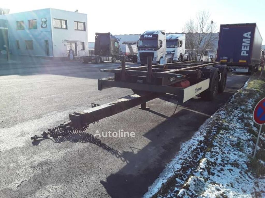 Krone Trailer Chassis Drawbar 1x 20' prikolica za kontejnere
(636241)