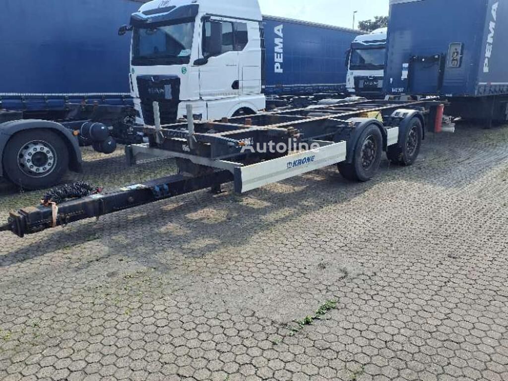 Krone Trailer Chassis Drawbar 1x 20' prikolica za kontejnere (637574)