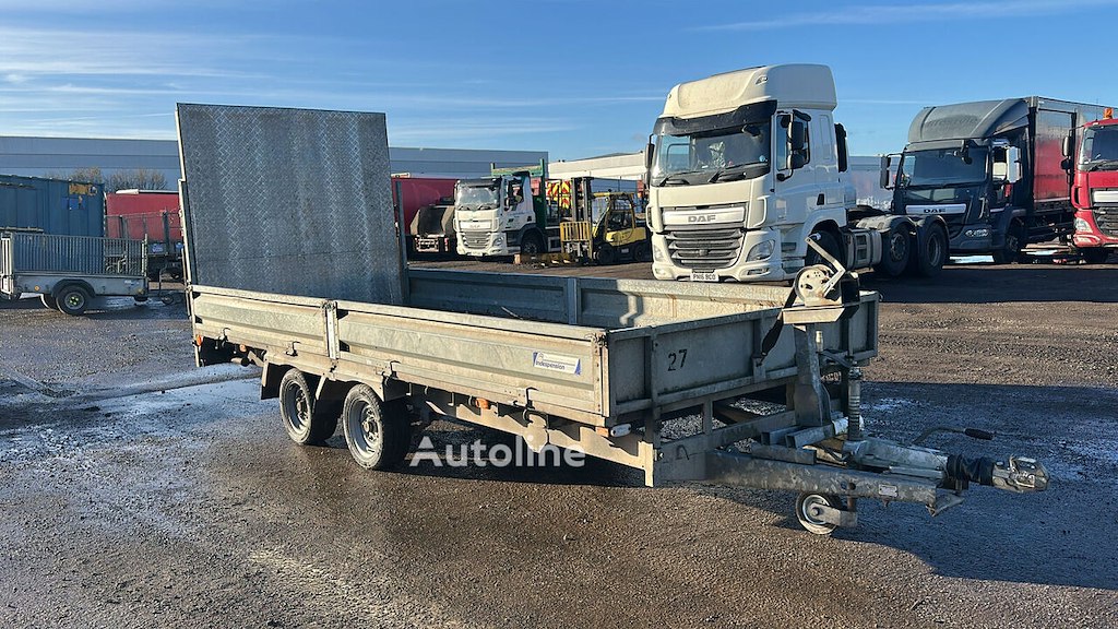 Prodaje se Indespension DS16 DROPSIDE prikolicu za građevinske strojeve na aukciji